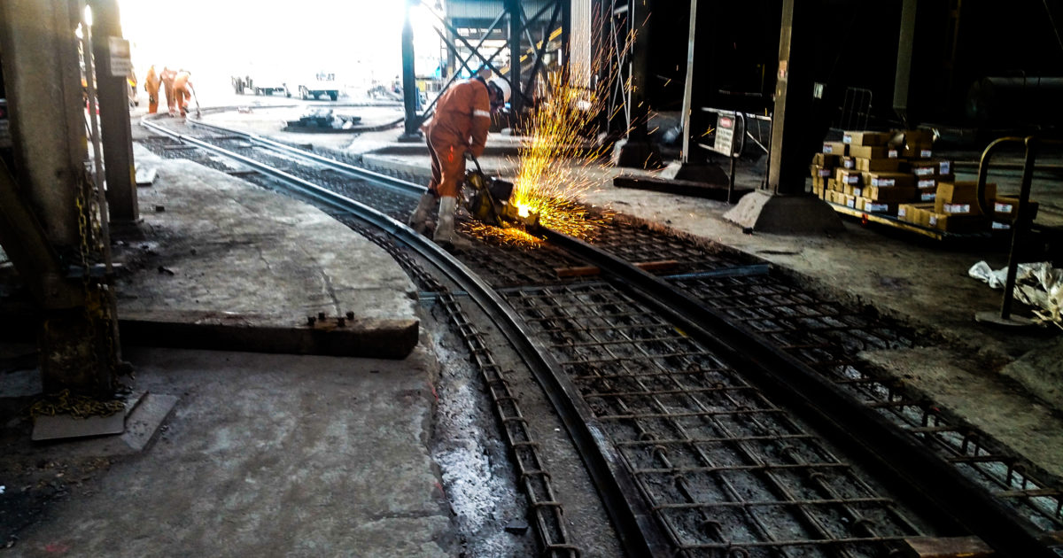 Nyrstar – Bullion Rail Replacement • High Impact Solutions